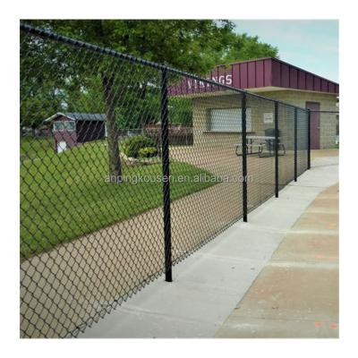 Cina Recinzione a catena con rivestimento in PVC galvanizzata a caldo per legno trattato termicamente in vendita
