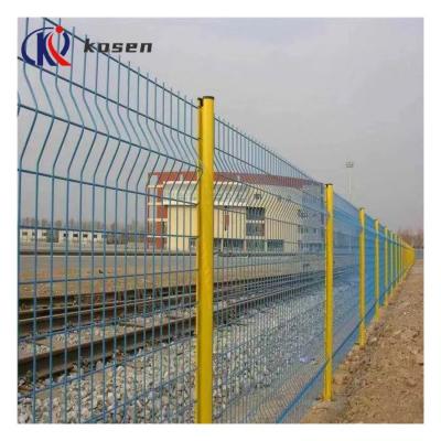 Cina Pareti per recinzioni da giardino Pvc rivestito Recinzione a maglia di filo 3d con rete di recinzione curva 3d in vendita