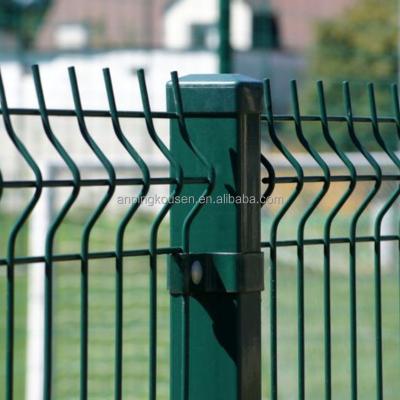 Cina Fence da giardino/acciaio a maglia Fence Fence Panel con e 1,5 o 2,0 mm Spessore della parete del palo in vendita