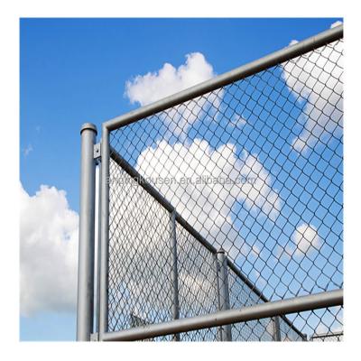 Cina Facile da installare Recinzione galvanizzata per campo da tennis con disegno di legame a catena a forma di diamante in vendita