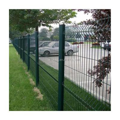 Cina Gardening Security 3D Curved Iron Wire Mesh Fence con facile installazione e palo a forma di pesca in vendita