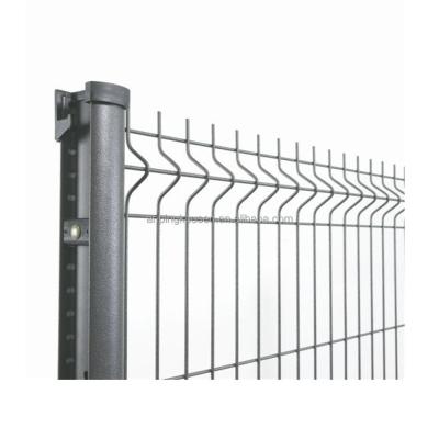 Cina Acciaio Metallico Recinzione da giardino PVC Rivestito Verde 3D V Triangolo Curvo Curvo Saldato Mesh in vendita