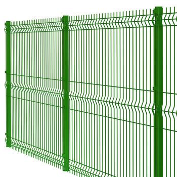 Cina 830mm-2530mm Trattato a pressione 3d curvo pannello di rete di filo saldato a maglia rete di recinzione per la sicurezza in vendita