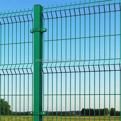 Cina Pannello di recinzione protettiva con metallo in acciaio galvanizzato e recinzione curva di giardino curva 3D in vendita