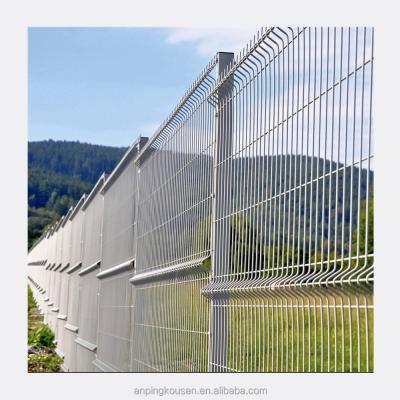 Cina 4.0mm diametro del filo facilmente assemblati 3D triangolare piegatura PVC Saldato rete di filo di recinzione in vendita