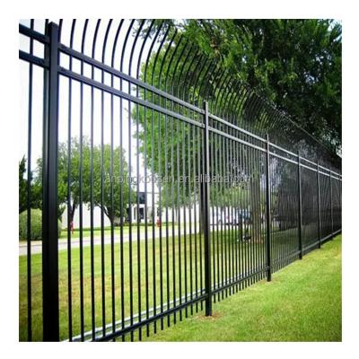 Cina 70x70mm Post Size Prato Palisade Recinzione Recinzione Giardino Decorativo Acciaio Picket in vendita