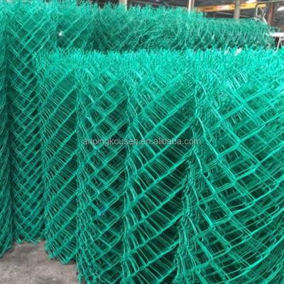 China Gepersonaliseerde Cyclone Draadheining Diamant Draad Mesh Netten Panel gegalvaniseerde industrie Ketting Link hek Te koop