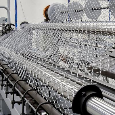 China angepasster Zyklondrahtzaun Diamantdrahtnetzplatte Galvanisierter Industrie-Kette-Verbindungszaun zu verkaufen
