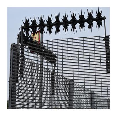 China Moderne stijlvolle ijzeren tuin veiligheids hek 358 Anti-klim Maleisië Clear Vu Mesh hek Te koop