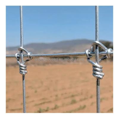 China Cercas de campo de ovelhas de nós fixos Cercas à prova de cabras de span de veludo com diâmetro de fio de 2,0 mm a 4,0 mm à venda