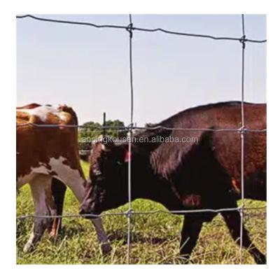 Cina Fence galvanizzata a nodo fisso per allevamenti di bovini/ovini/cervi in vendita