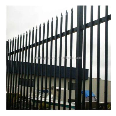 China Quadro de metal de segurança de trabalho pesado galvanizado 6ft x 8ft Flat Top Corten Picket Steel à venda