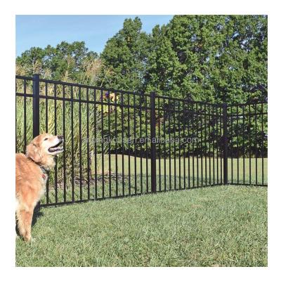 China Quadro de metal de segurança de trabalho pesado galvanizado 6ft x 8ft Flat Top Corten Picket Steel à venda