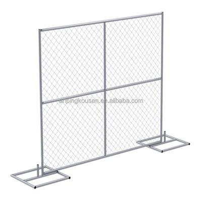 Cina 50 mm x 100 mm Infill Mesh Opening Australia Recinzione temporanea per la sicurezza delle costruzioni in vendita