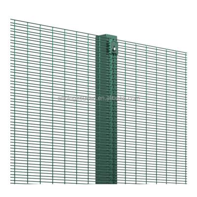 Cina Trattamento termico 358 Anti Climb High Security Wire Mesh Fence con filo di acciaio a basso tenore di carbonio in vendita
