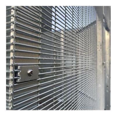 China Hoge beveiliging Duurzaam 358 Duidelijk Vu Anti Klimhek met PVC-gecoate staalconstructie Te koop