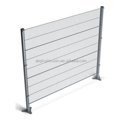 Cina Cornice metallica 3d Curve PVC Garden Fence per una moderna e elegante protezione anti-arrampicata in vendita