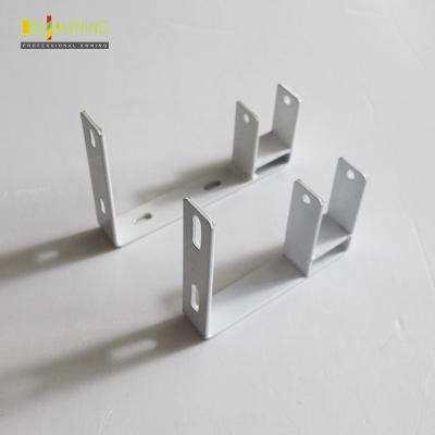 China Half Box Telescopic Window Awning Mounting Brackets Steel for sale