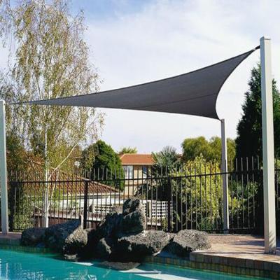 China Car Park Shade Net Carport Outdoor UV Blocking Plastic Sunshade Sail for sale