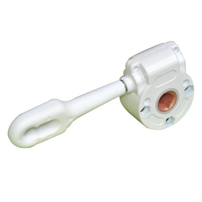 Cina Casella manuale per tendine pesanti per tendine a baldacchino retrattile Toldo Verticale di alluminio Butt Caps di pesca Lega di rame in vendita