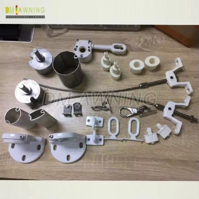 China Wholesale Set Vertical Blind Component Bracket Gear Box Awning Parts for sale