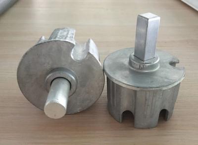 China Venster zonnescherm Intrekbare luifelonderdelen Rolluiken Accessoires 70 mm Aluminium Vierkante/ Ronde spoel stekker for sale