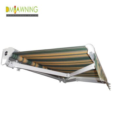 China Toldo al aire libre retractable de la prenda impermeable del balcón Semi- de aluminio automático del casete en venta