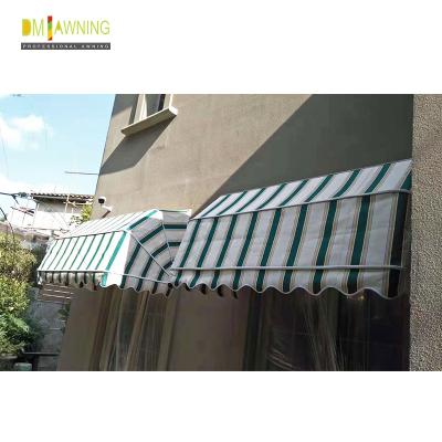 China 3.0m French Style Awnings Aluminum Dutch Metal Dome Awnings for sale