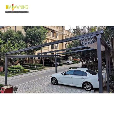 Cina Pergola all'aria aperta con kit di tolte in alluminio PVC pergola a vela con tetto automatico in vendita