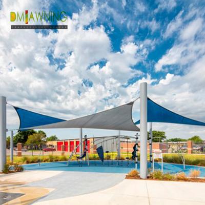 Cina HDPE Ombra a vela da giardino resistente Ombra per patio esterno in vendita