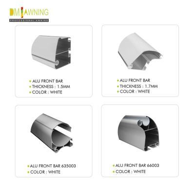 Cina Componenti di tenda in alluminio Parti di tenda retrattili Terni di fronte bar di potenza rivestito in vendita