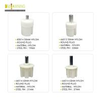 China Awning Roller Shade Hardware Kit Round Plug Nylon Plug Awning Hinges Brackets for sale