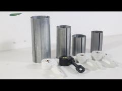 Handmatig terugtrekbaar luifelhardware Handwielers Handwielers