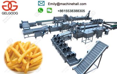 China 500 KG/H Automatic French Fries Production Line/French Fries  Making machine For Sale Stainless Steel for sale