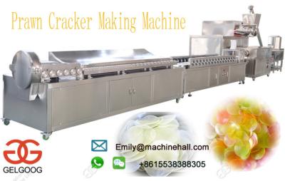 China Colorful Shrimp Chips Making Machine For Sale/Stainless Steel Prawn Crackers Making Machine HIgh Efficiency for sale