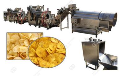 China Factory Price Banana Plantain Chips Processing Line Suppliers/Easy Operate Banana Chips Making Line Stainless Steel for sale