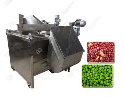 China Stainless Steel Peanuts Beans Frying Machine For Sale Commercial Use/High Efficiency Green Beans Fryer Machine Low Price for sale