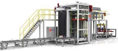 China SUS304 Bottle Packing Machine Packaging Line Empty Can Unpalletizer for sale