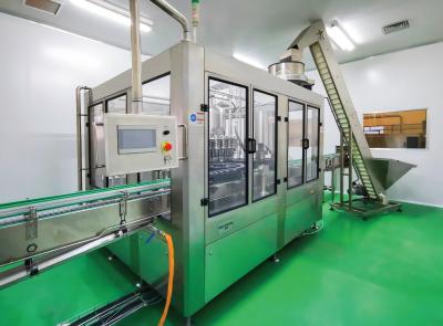 China 3.5kw Automatic Bottle Water Machine Glass Water Bottling Equipment Clean Rinsing Filling for sale