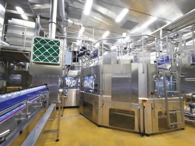 China Non Carbonated Sprite Pure Water Filling Line Aseptic Blowing Machine for sale