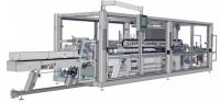 China Compact Automatic Packaging Machine for Cans Glass PET Bottles 180ppm for sale