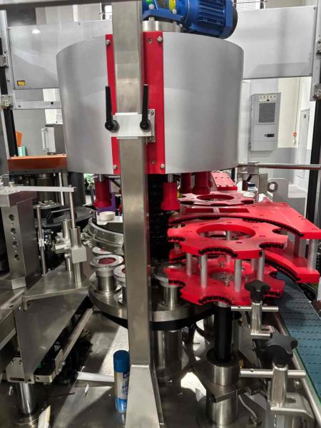 Quality Durable Hot Melt Glue Labeling Machine Adjustable Drum Fits Various Round for sale