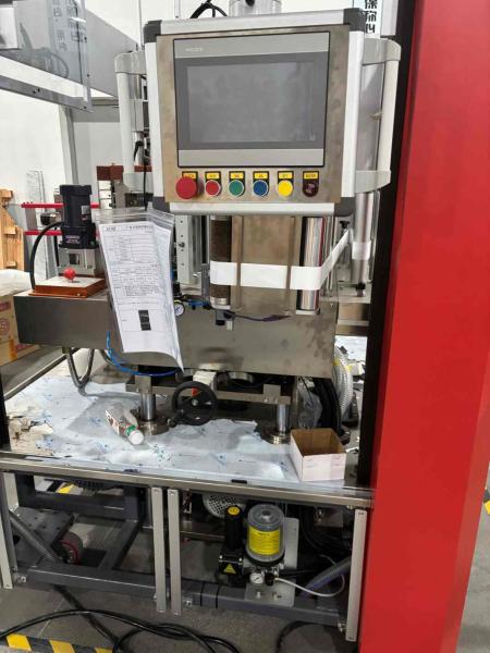 Quality Durable Hot Melt Glue Labeling Machine Adjustable Drum Fits Various Round for sale
