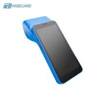China Wisecard WCT-T80 Android POS Terminal 5MP Camera 5000mAh Battery EMV NFC for sale