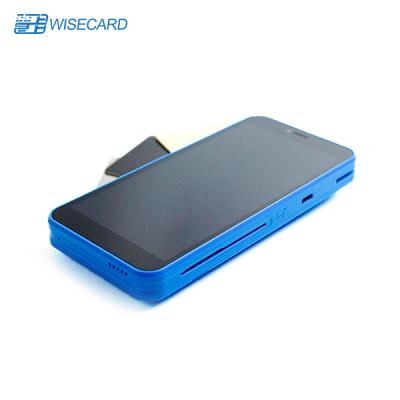 中国 5MP カメラ スマート POS 端末 2800mAh バッテリーと NFC 統合 販売のため