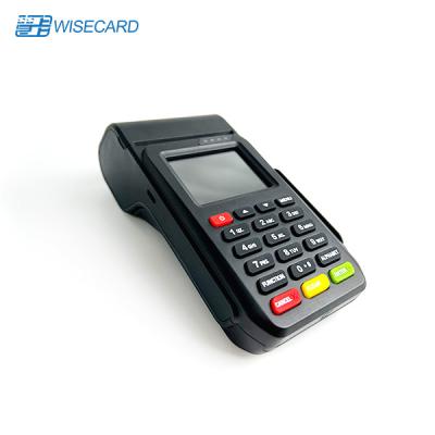 China Mastercard Smart Portable Linux POS Terminal With 0.3M Pixel Camera Encrypted Keyboard for sale