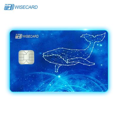 China LED Illuminated Smart Card with 360° Edge Glow for sale