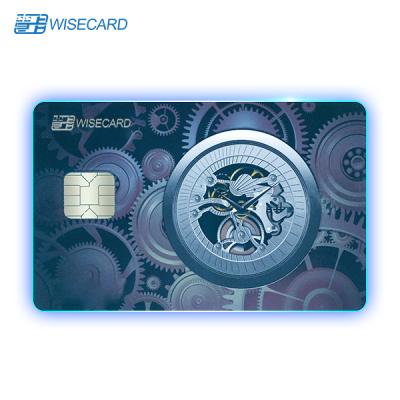 China LED Illuminated Smart Card with 360° Edge Glow for VIP Services for sale
