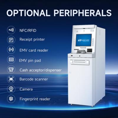 China Wisecard WCT-D10 ATM Automatic Teller Machine with 3500 Note Capacity PCI DSS 4.0 Compliant Multi-Currency Support Automatic Teller Machine for sale