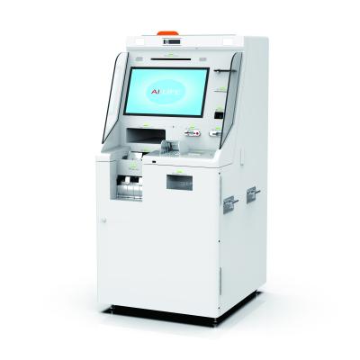 China Wisecard WCT-D17 Cash Deposit Machine with 780 Notes/Min High-Speed Deposit, 6000 Notes Cash Bag, and 21.5